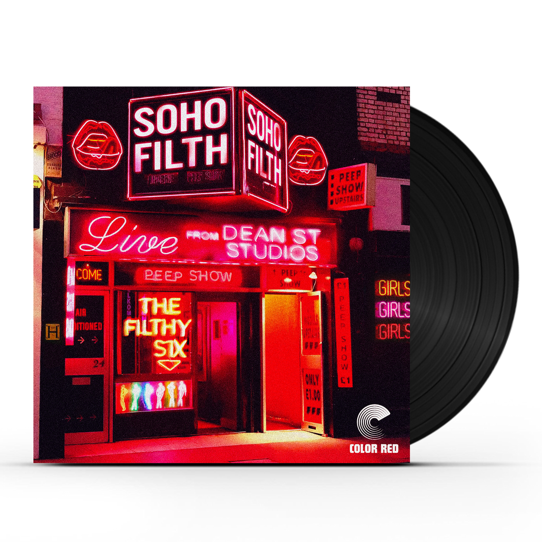 The Filthy Six - Soho Filth (Vinyl EP) – Color Red Music